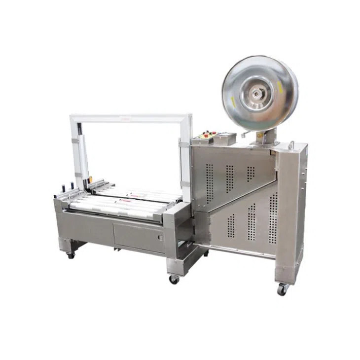 Automatic Low Table Strapping Machine – Hualian Packaging Machineries